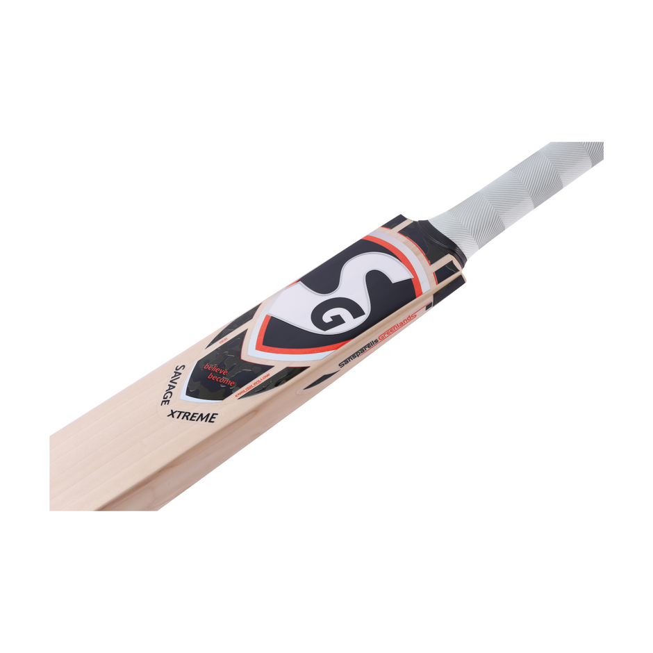 SG HP 33 English Willow Cricket Bat with SG|Str8bat Sensor (Hardik Pan ...
