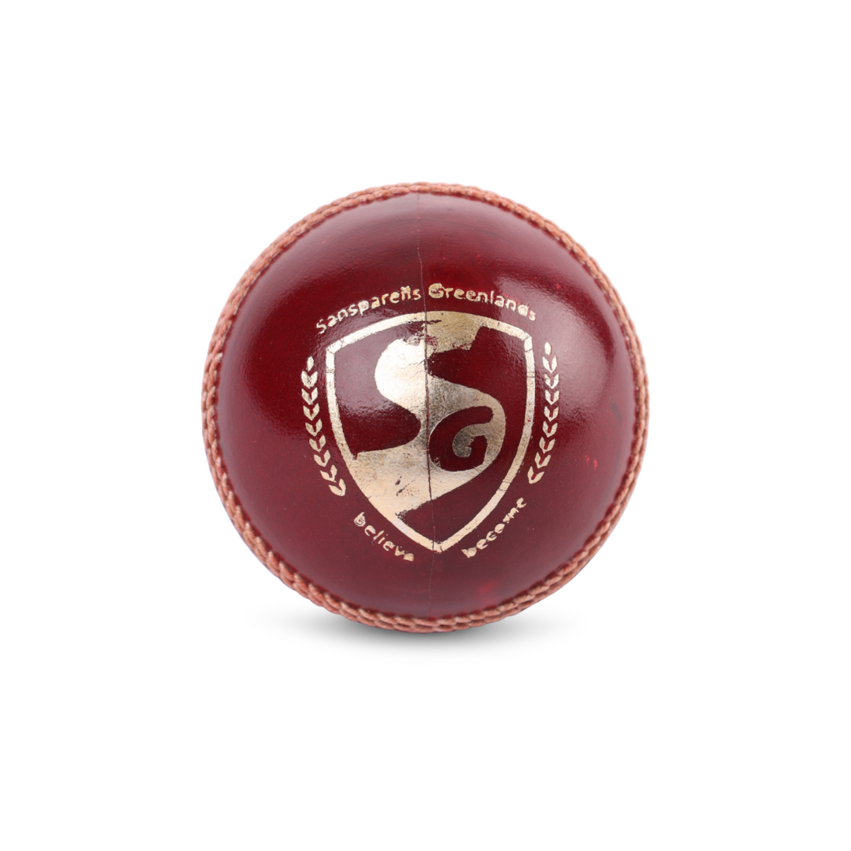 SG Test Red Leather Cricket Ball – TeamSG