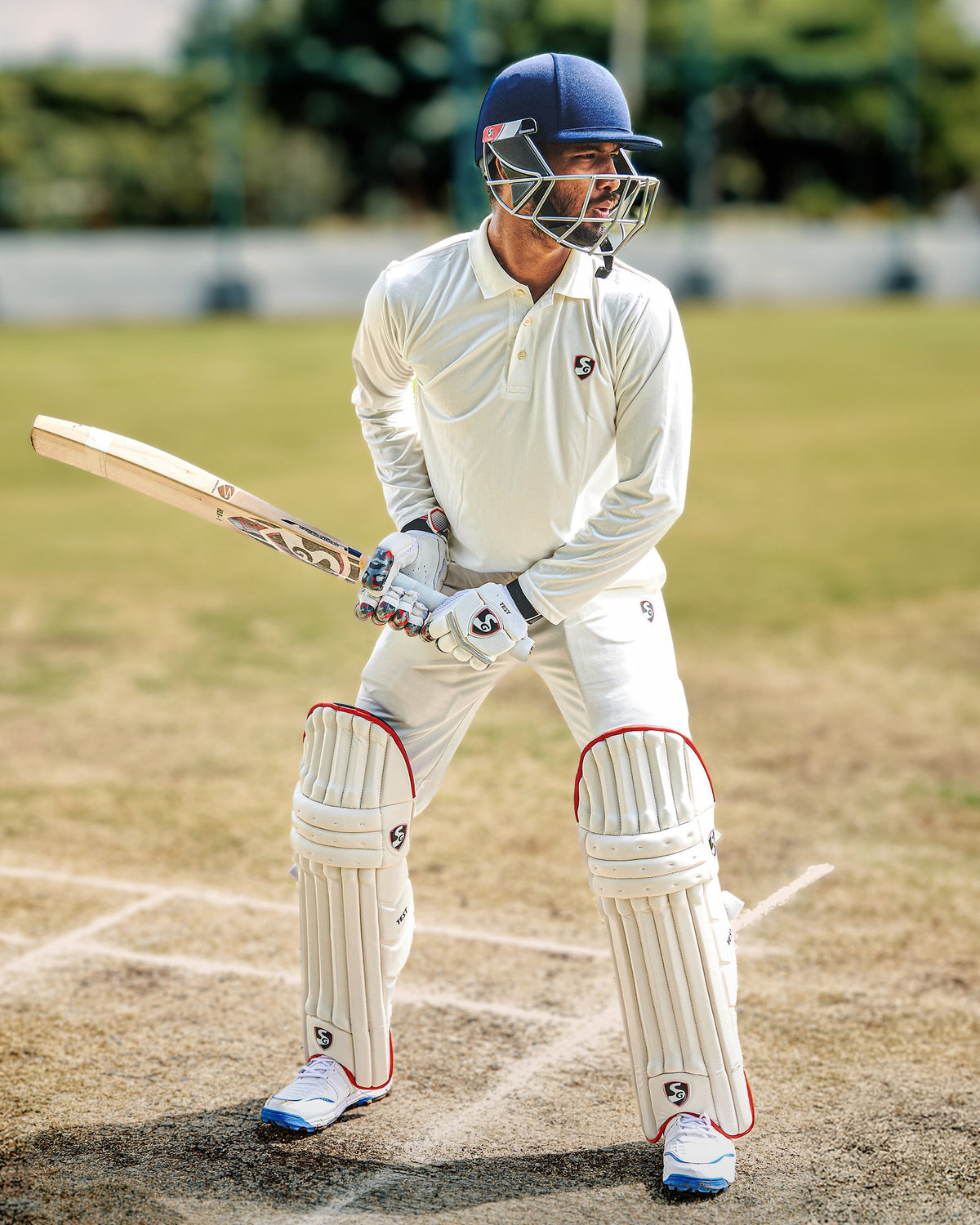 SG Smart Willow English Willow Cricket Bat with SG|Str8bat Sensor – TeamSG