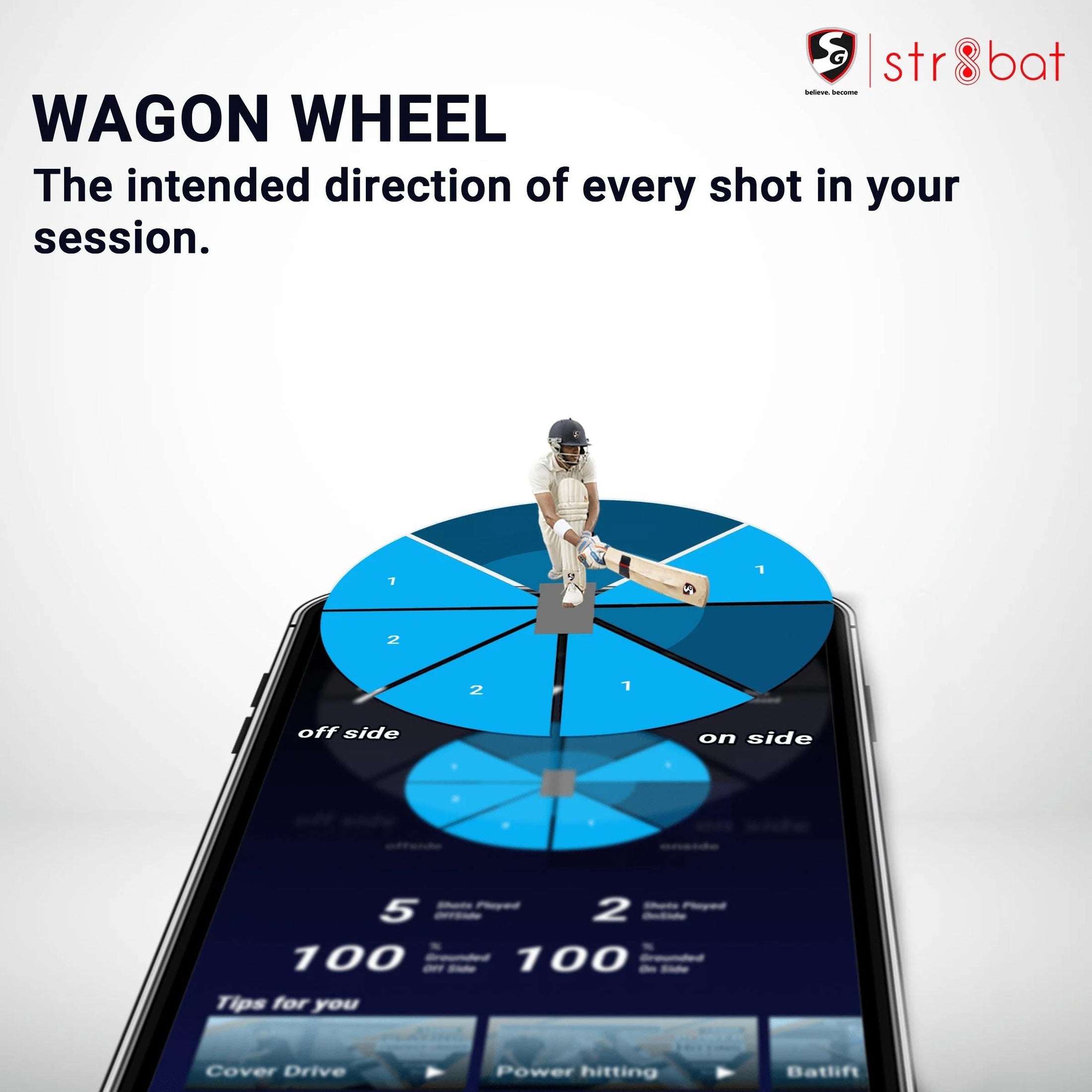 SG|Str8bat Cricket Bat Sensor – TeamSG