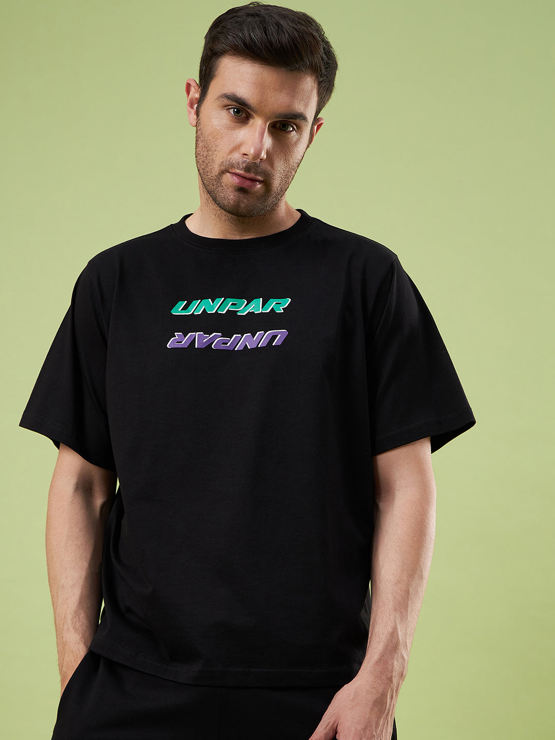 UNPAR x SAM CURRAN PREMIUM BLACK OVERSIZE MENS STREET-WEAR T-SHIRT ...