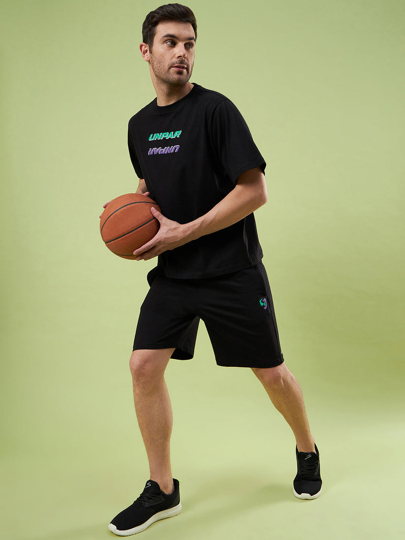 UNPAR x SAM CURRAN PREMIUM BLACK OVERSIZE MENS STREET-WEAR T-SHIRT ...