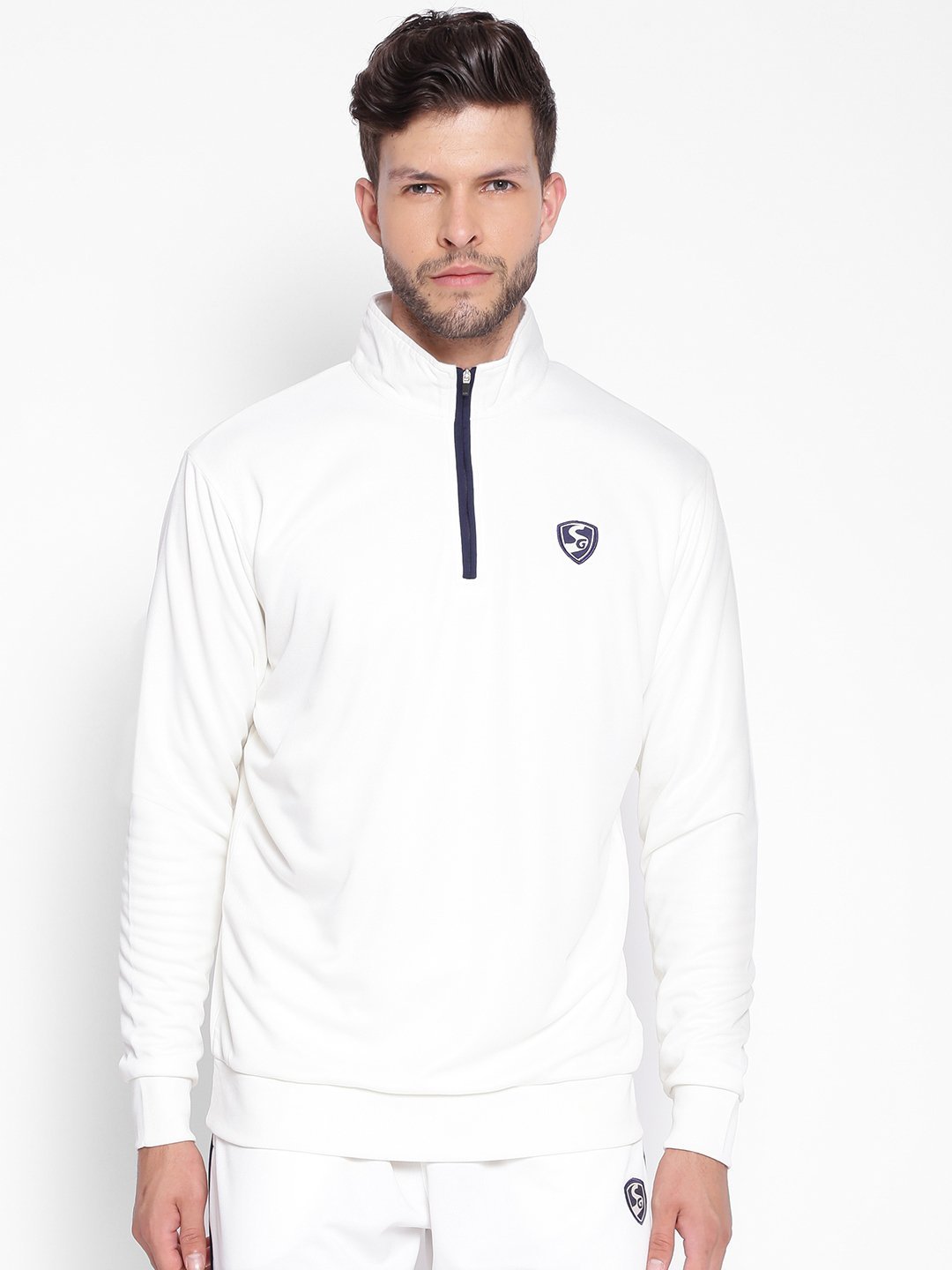 SG ICON Full Sleeve Pullover Cricket Whites (Senior) – TeamSG