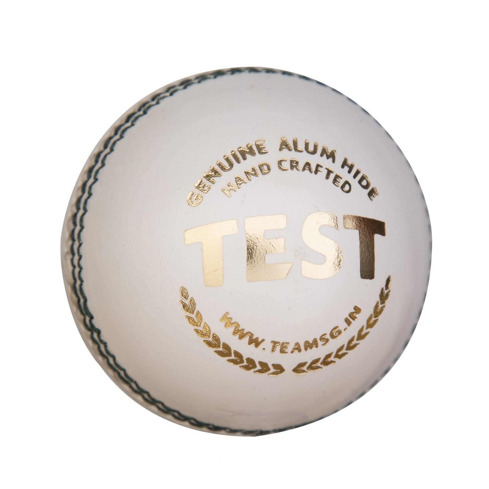 SG Test™ White Cricket Leather Ball – TeamSG
